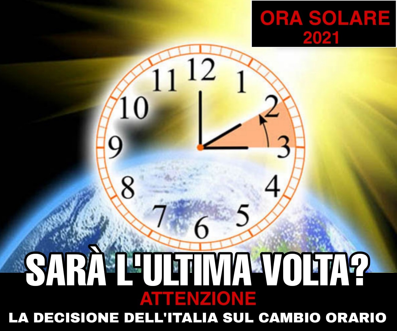 Ora solare, ultima volta? - Come Risparmio Soldi